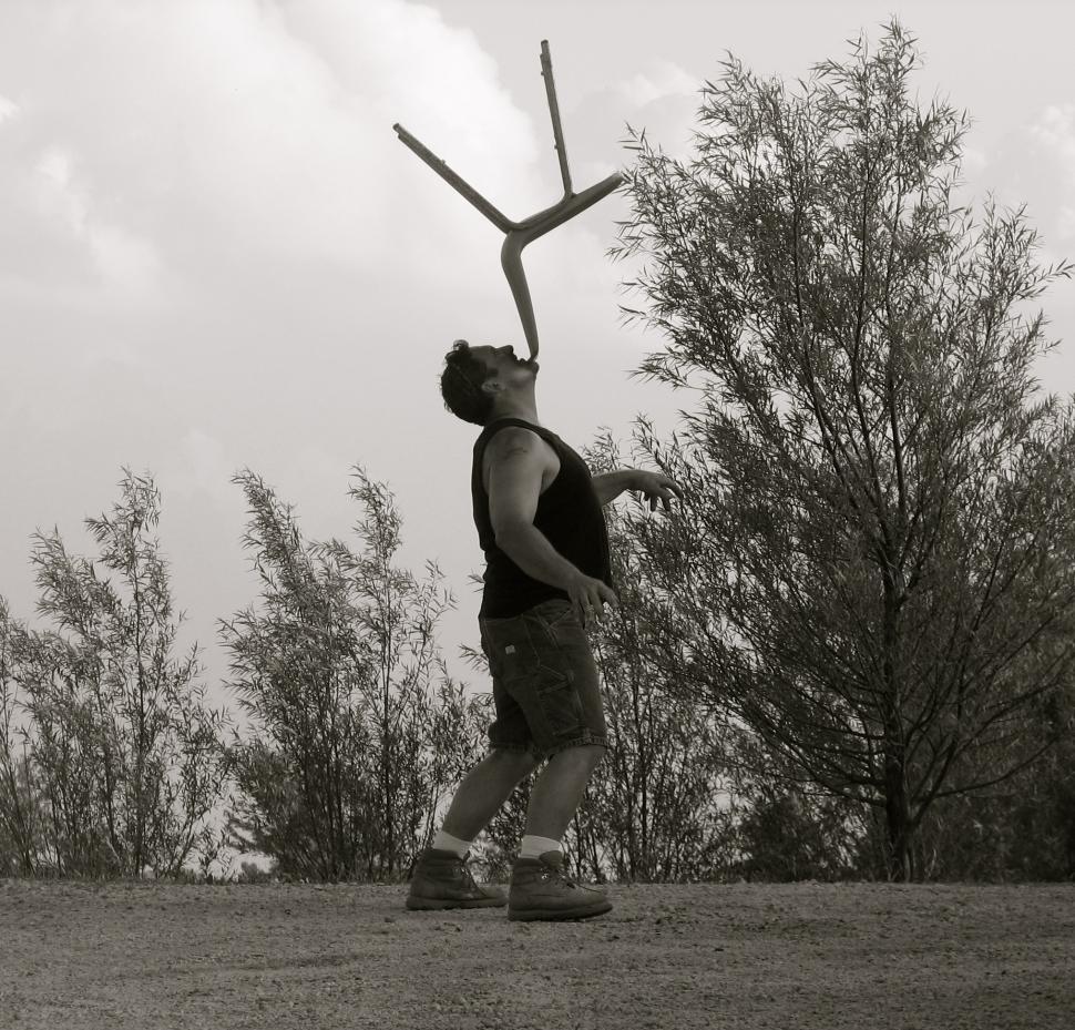 Free Stock Photo of Man Standing in Field With Stick | Download Free ...