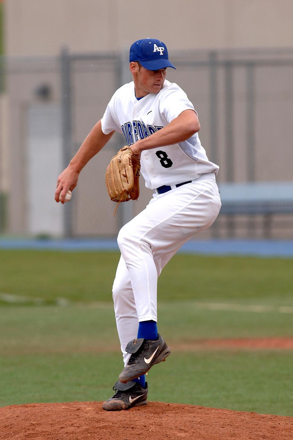 Free Stock Photo of Baseball Player Pitching on Top of Field | Download ...