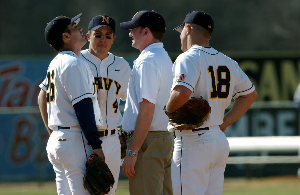 Free Stock Photo of Group of Baseball Players Standing Together ...