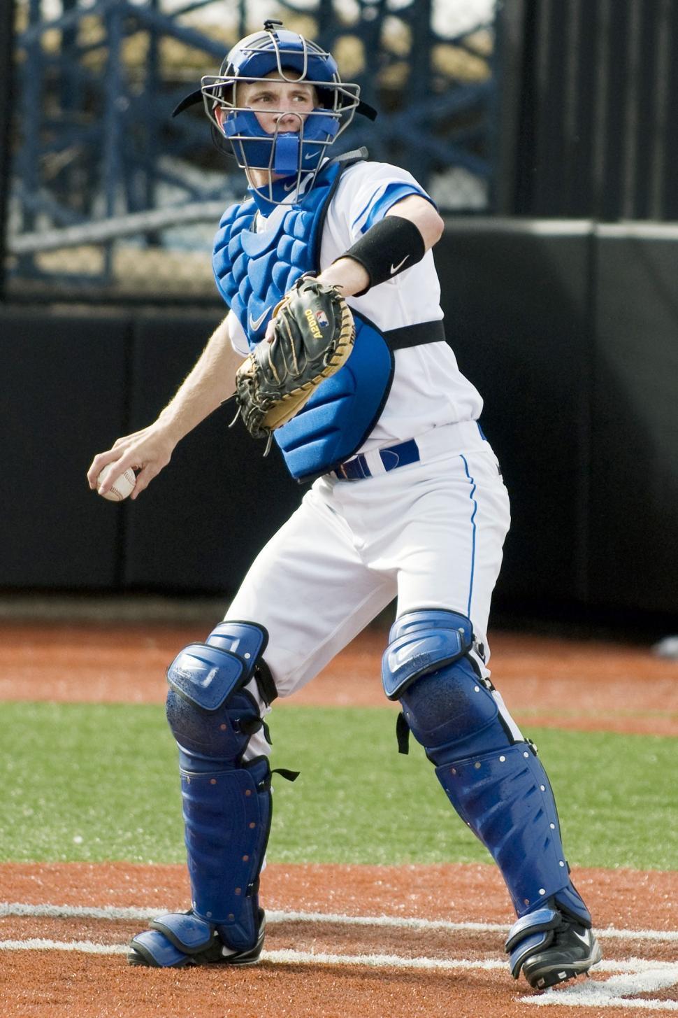 Free Stock Photo of Baseball Player Holding Catchers Mitt on Field ...