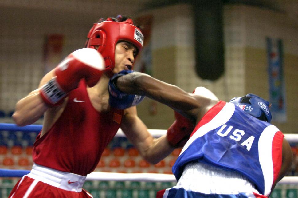 Free Stock Photo of Two Men Engaged in Boxing Match | Download Free ...
