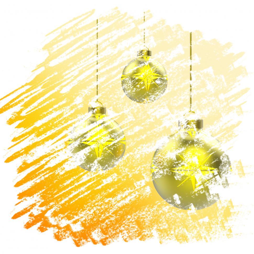 Free Stock Photo of Xmas Balls Shows Merry Christmas And Baubles ...