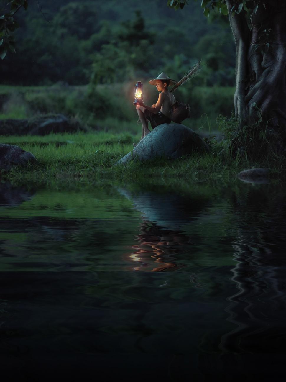 Free Stock Photo of Kid with Light | Download Free Images and Free ...