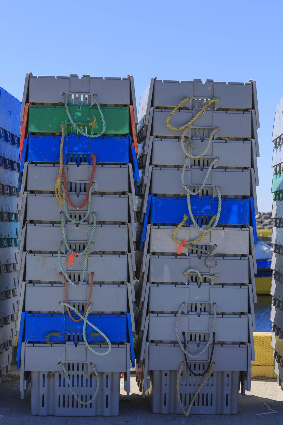 Free Stock Photo of Lobster storage boxes | Download Free Images and ...