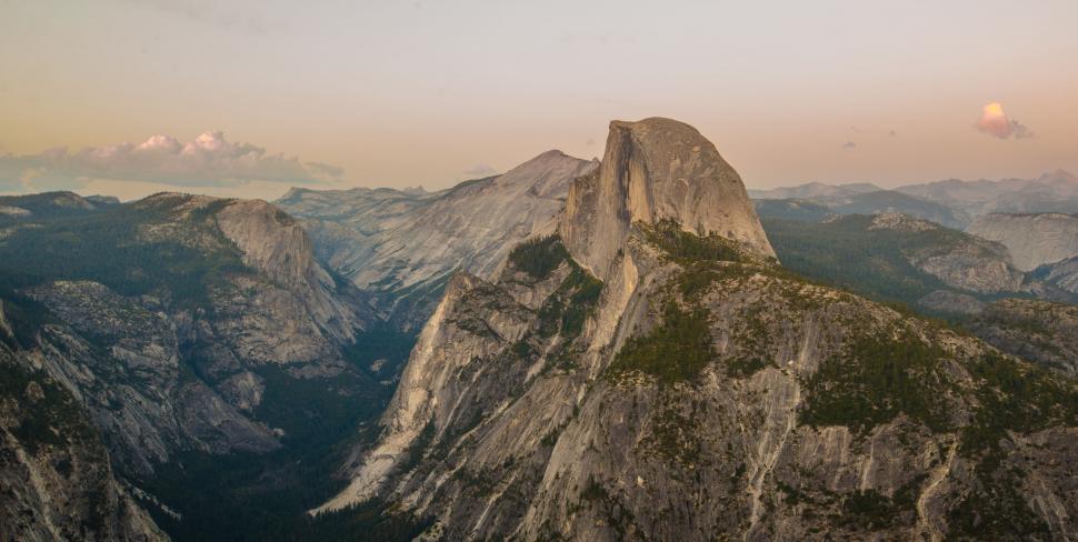 Free Stock Photo of View of a Mountain Range From the Top of a Mountain ...