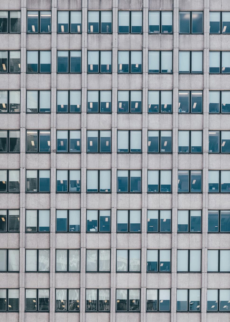 Free Stock Photo of Towering Skyscraper With Numerous Windows ...