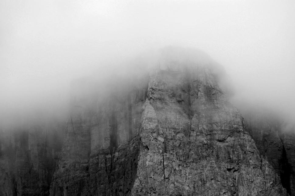 Free Stock Photo of Foggy Mountain Landscape | Download Free Images and ...