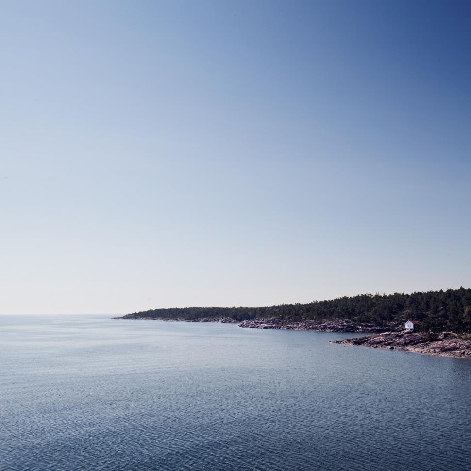 Free Stock Photo of Large Water Body Surrounded by Forest | Download ...