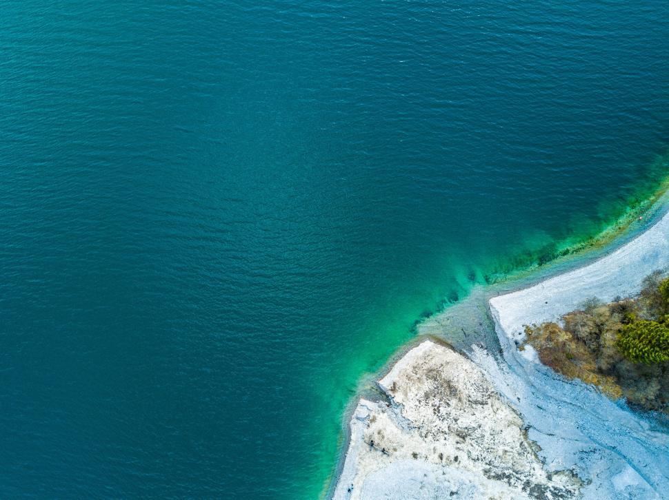 Free Stock Photo of Aerial View of a Large Body of Water | Download ...