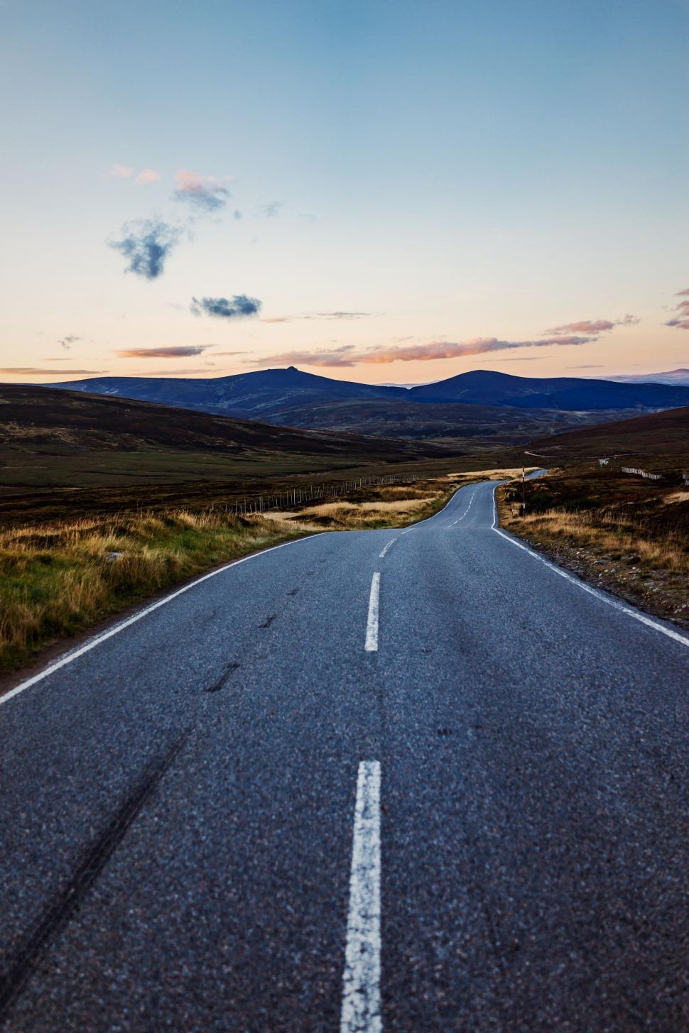 Free Stock Photo of Desolate Road Stretching Through Remote Landscape ...