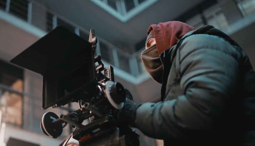 Free Stock Photo of Man in Hoodie Holding Camera | Download Free Images ...