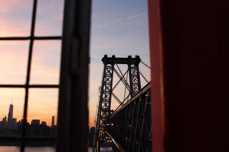 Free Stock Photo of Viewing a Bridge Through a Window | Download Free ...