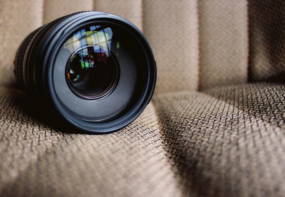 Free Stock Photo of Camera Lens on Couch | Download Free Images and ...