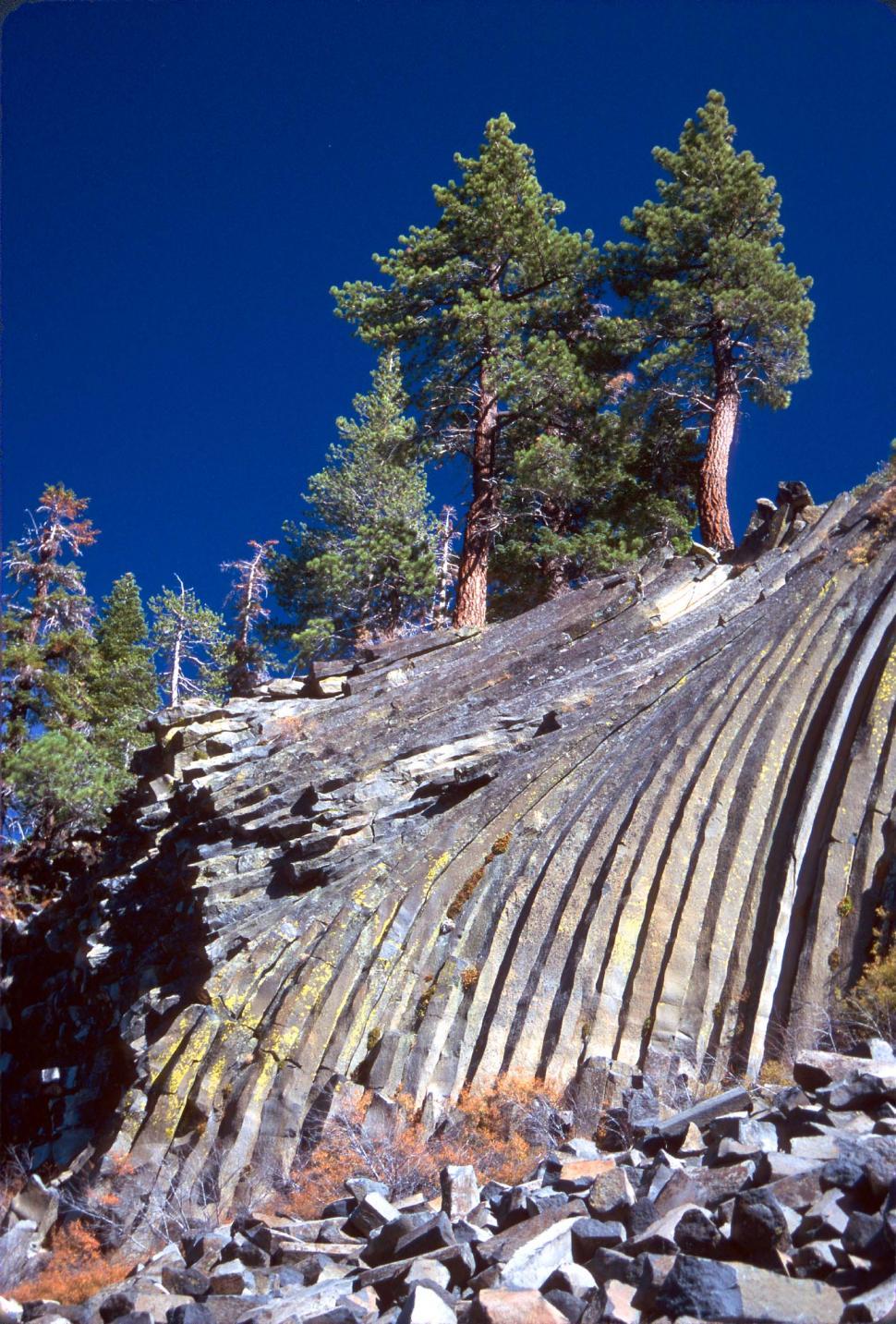 Free Stock Photo of Massive Rock Formation Alongside Mountain ...