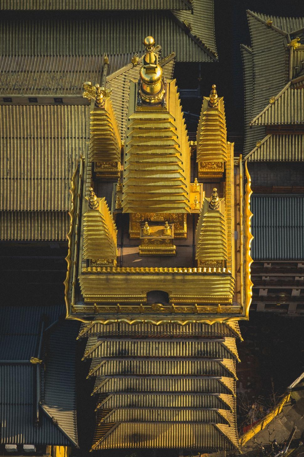 Free Stock Photo of Grand Golden Clock Tower Atop Building | Download ...