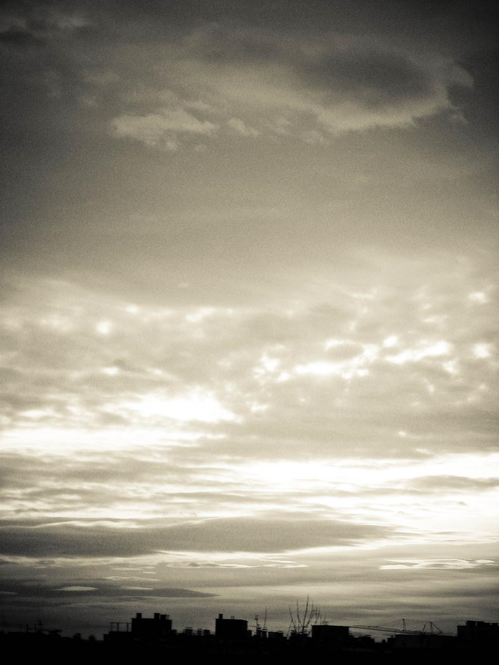Free Stock Photo of black and white sky | Download Free Images and Free ...