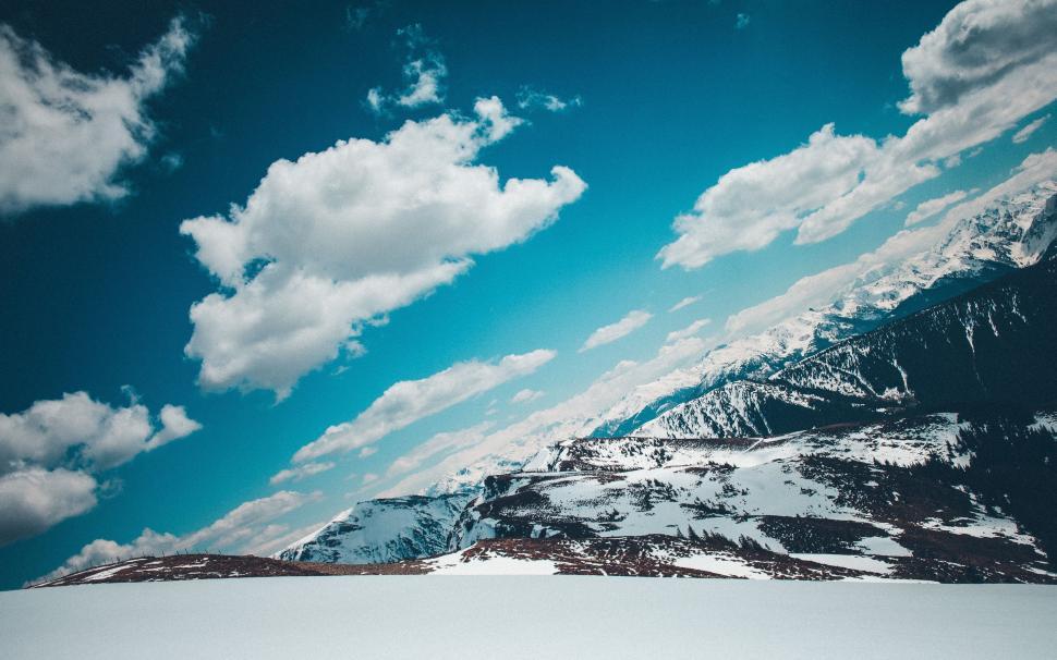 Free Stock Photo of Man Snowboarding Down Snow-Covered Slope | Download ...