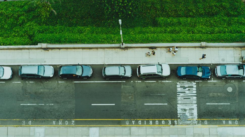 Free Stock Photo of Crowded Parking Lot Filled With Cars | Download ...